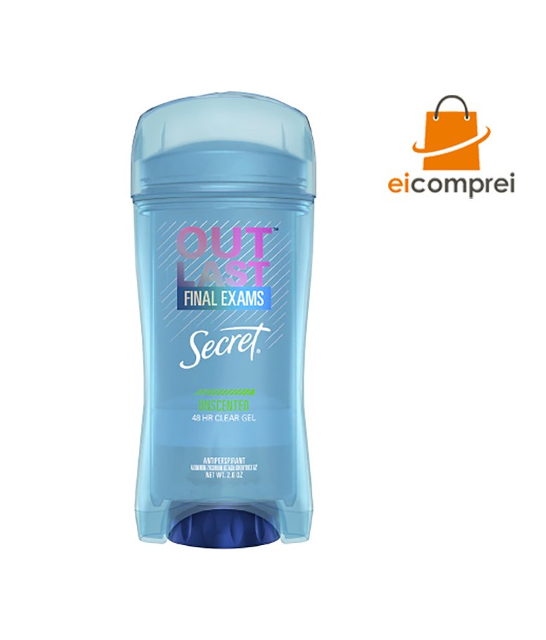 eicomprei - Desodorante Secret Clear Gel Outlast Unscented 73g