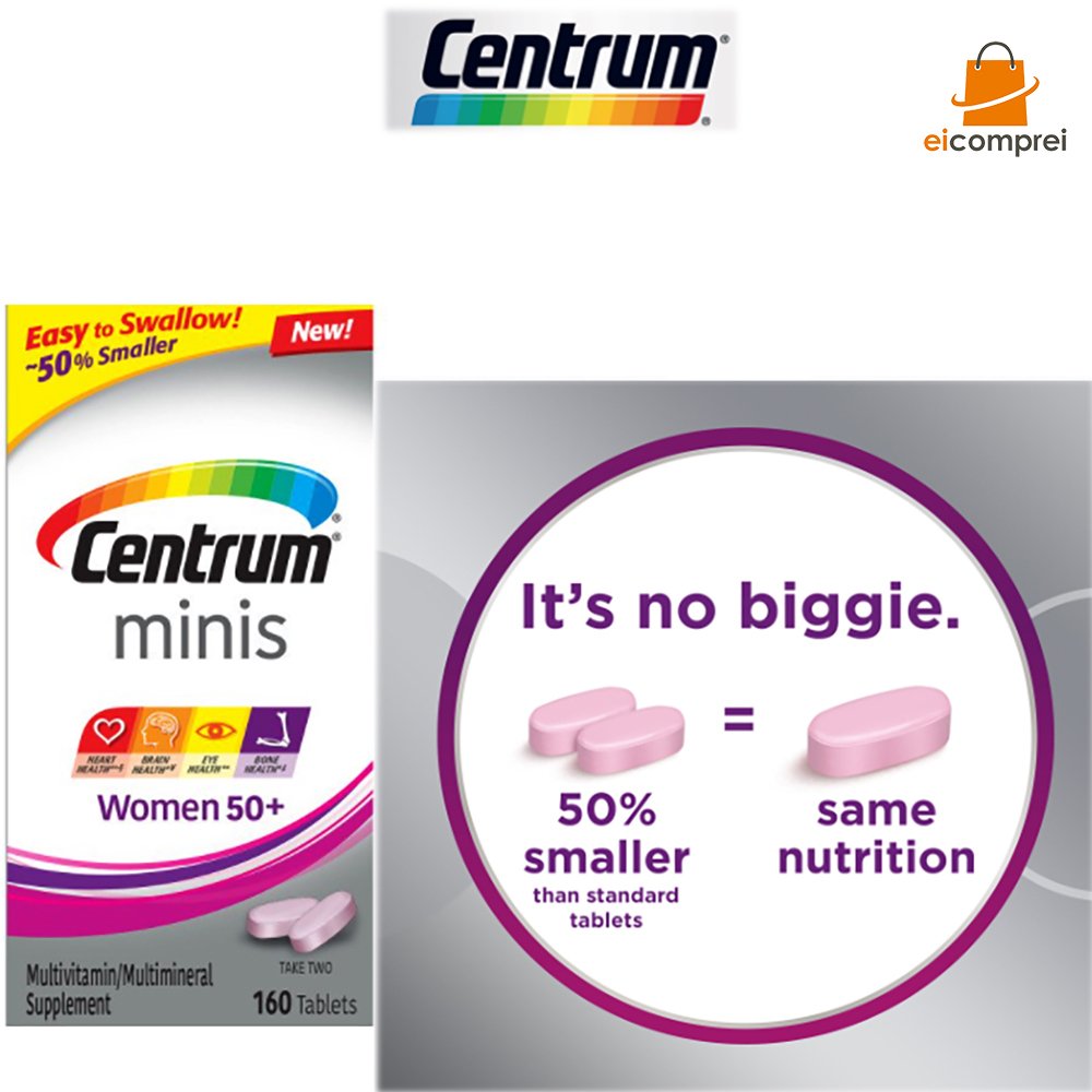 eicomprei - Centrum Mini's Women 50+ Pfizer® Multivitamínico ...