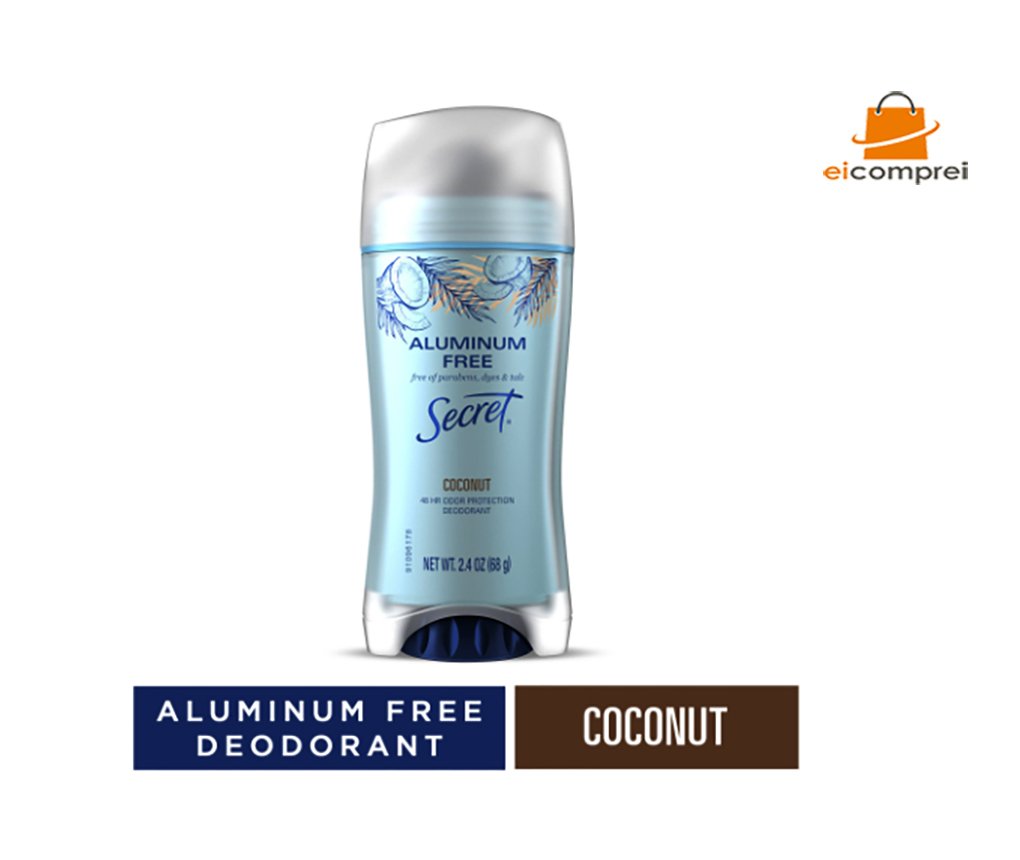 eicomprei - Desodorante Secret® Aluminum Free Coconut 48H Invisible ...