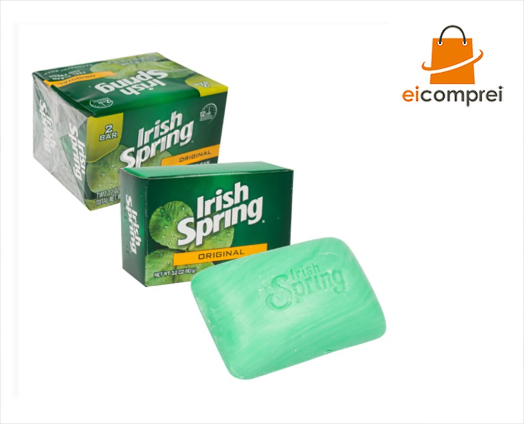 eicomprei - Sabonete Solid Irish Spring Original 2 Unid 90g à Unid ...