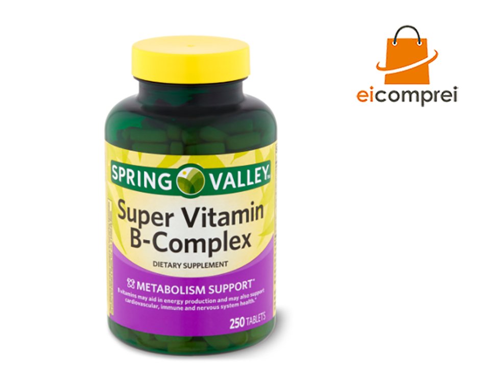 eicomprei - Vitamina Super B-complex Spring Valley® 250 Tablets ...